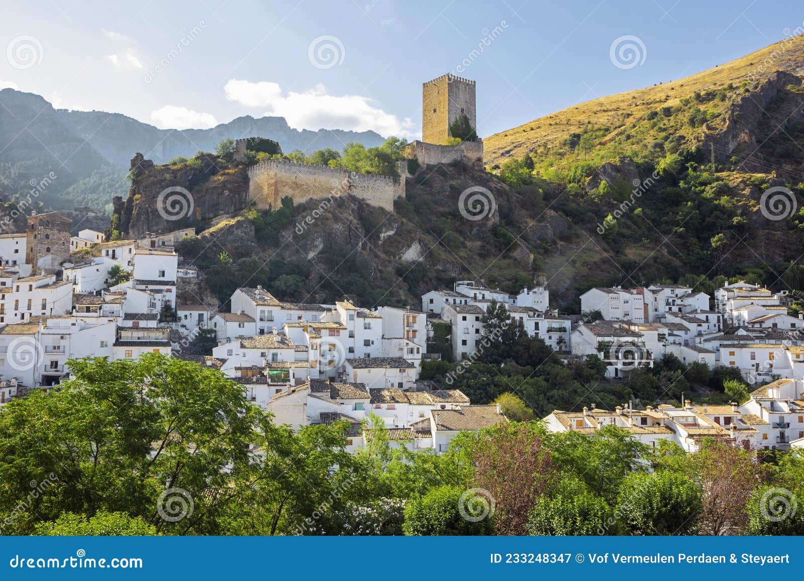Cazorla with the Yedra Castle Stock Image - Image of interest ...