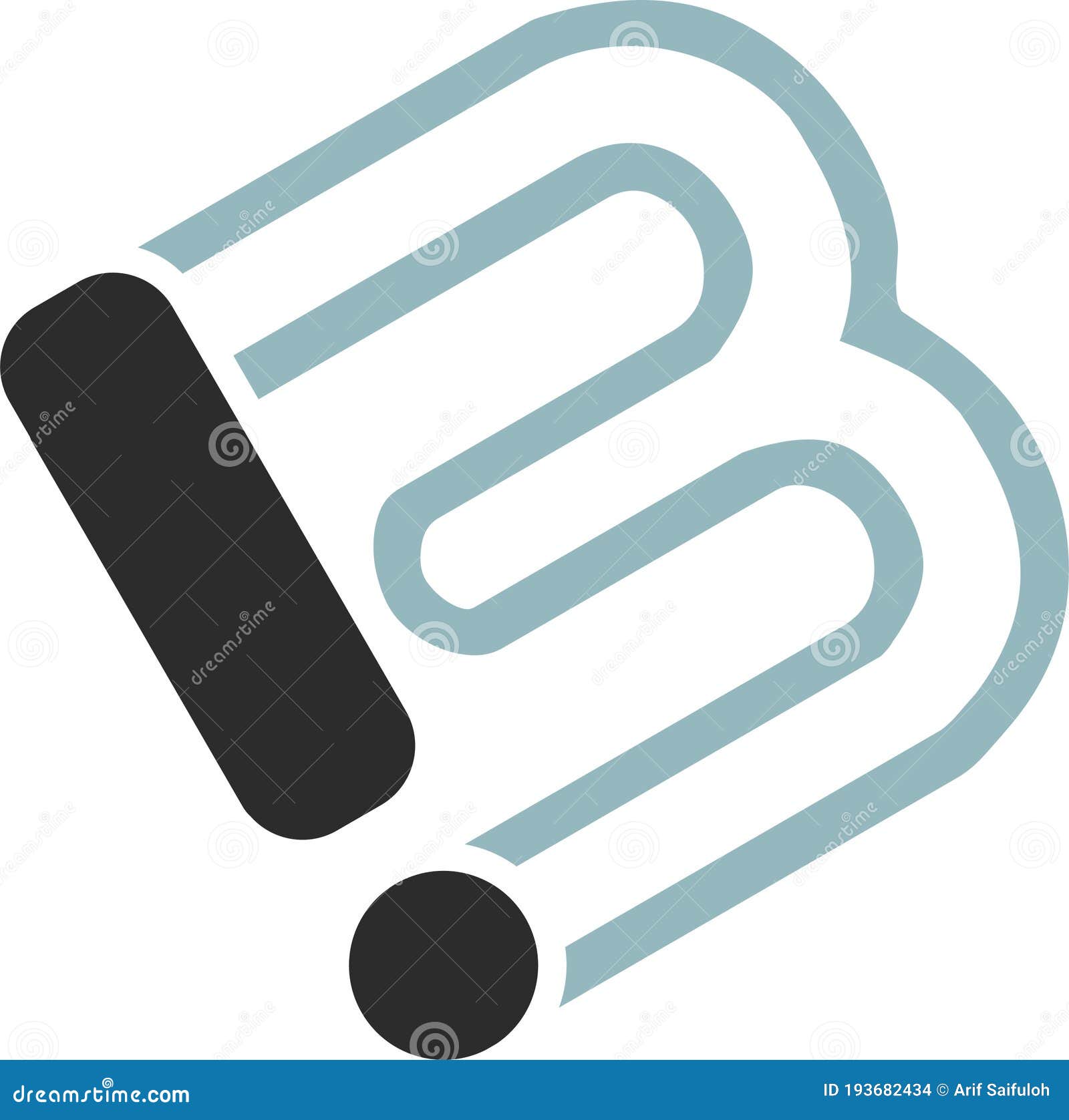 The Typography of Two Letters that is Joined Together Gives a New Form ...