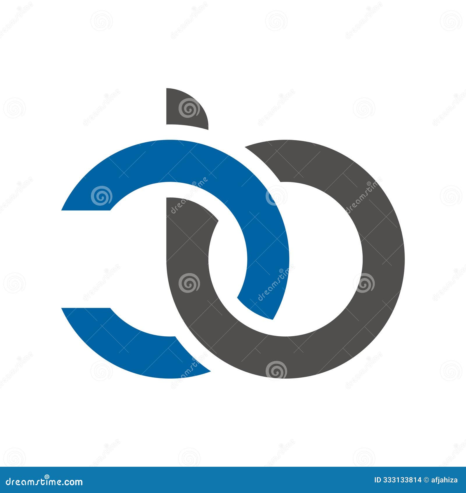 Cb Letter Link Logo Template Stock Vector - Illustration of business ...