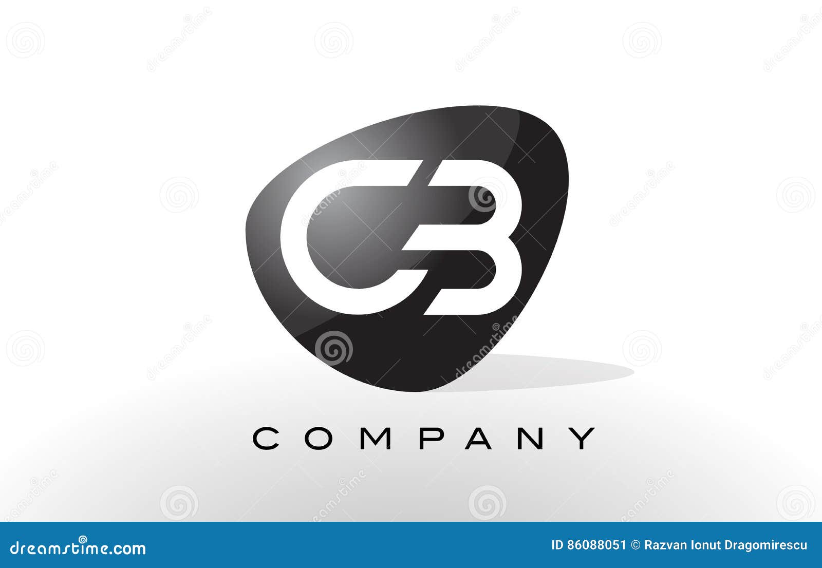 CB Logo. Letter Design Vector. Stock Vector - Illustration of modern ...