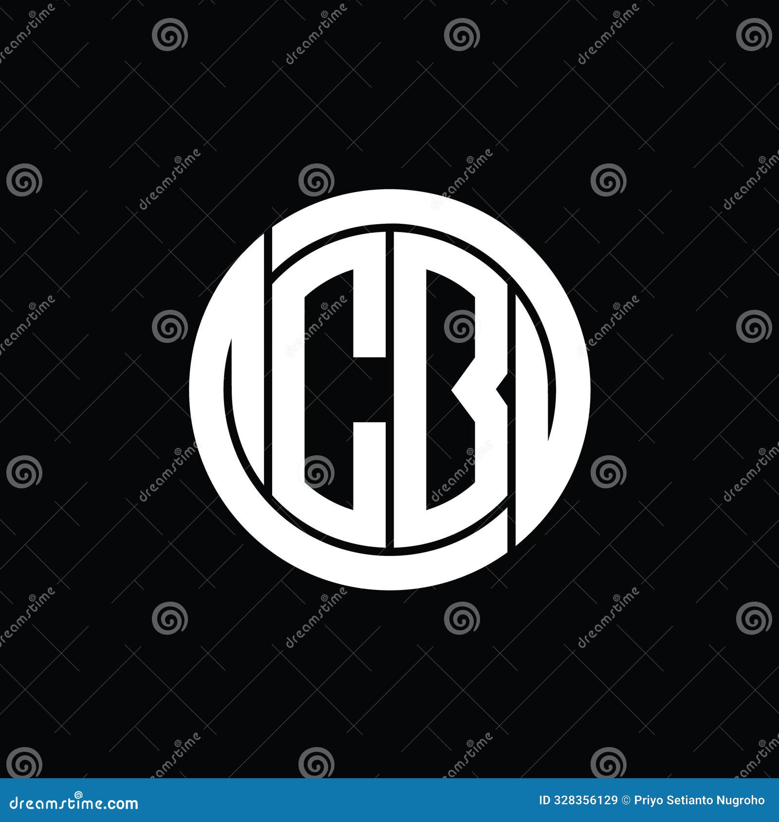 CB Logo Monogram Shield Inside Circle Shape Vector Images Design ...