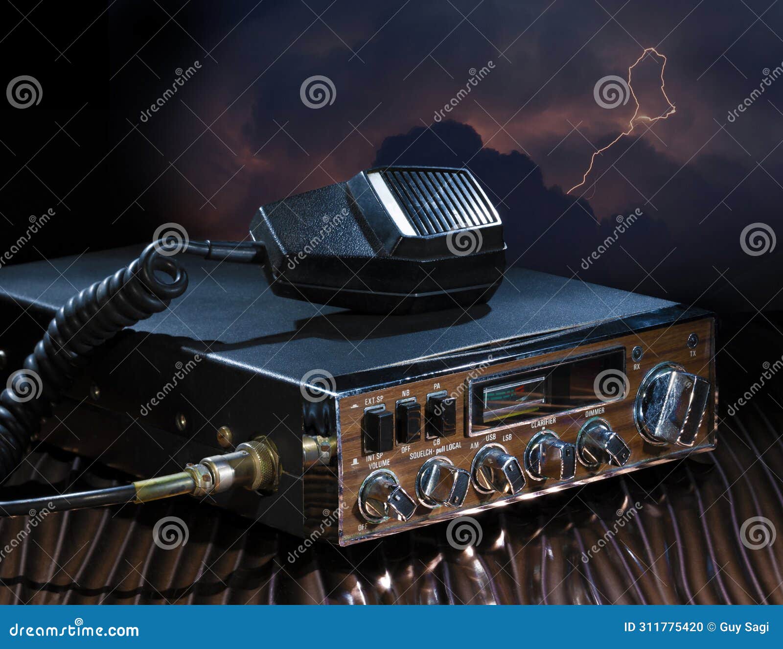 CB Radio and Mike with Lightning Behind Stock Photo - Image of purple ... CB Radio and Mike with Lightning Behind Stock Photo - Image of purple ...