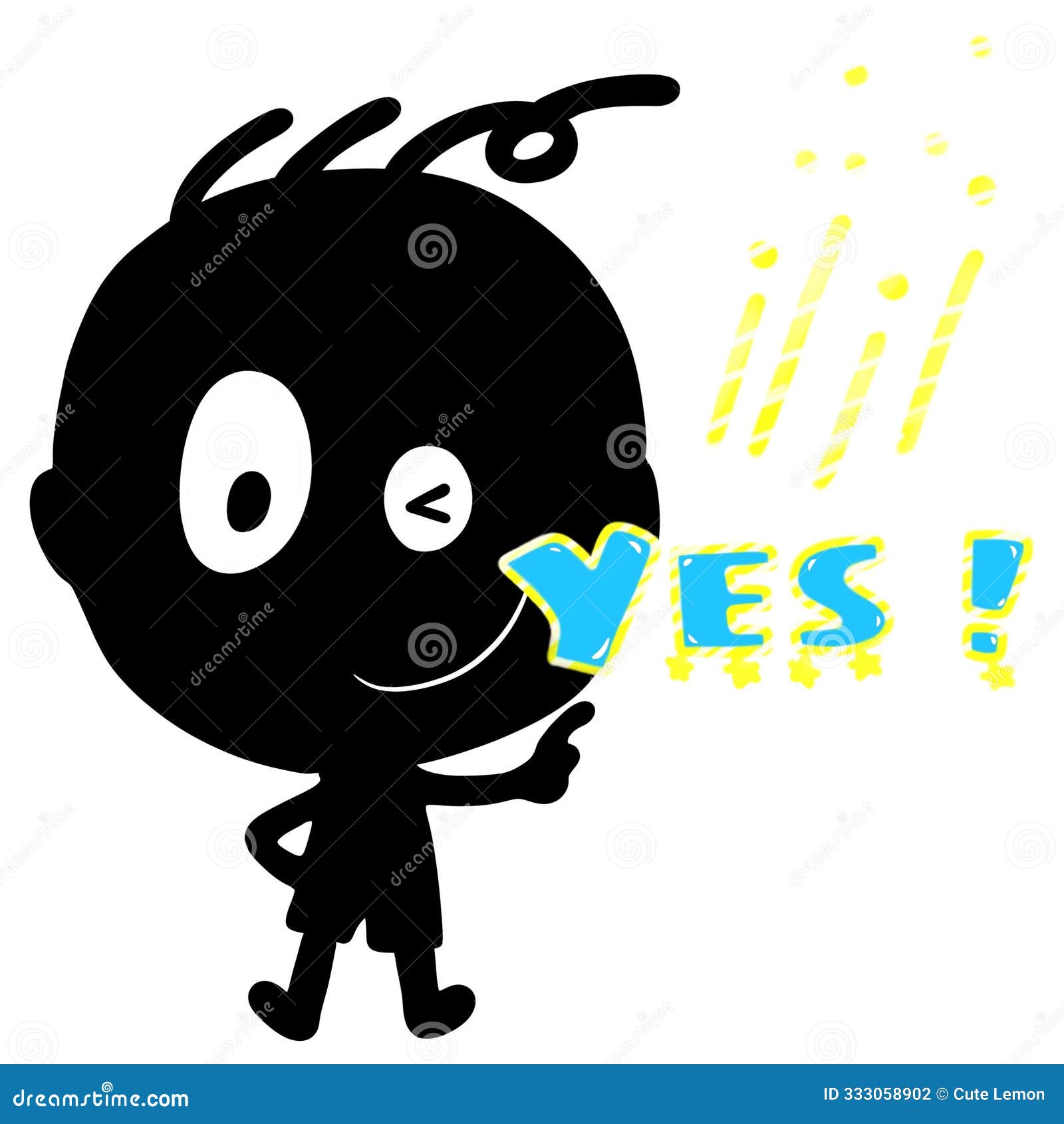 Cute Boy Character Design - Carbon Boy - Yes Stock Illustration ...