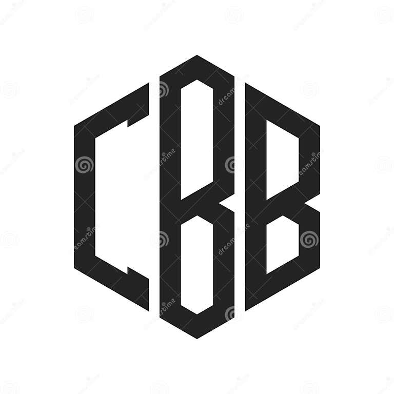 CBB Logo Design. Initial Letter CBB Monogram Logo Using Hexagon Shape ...