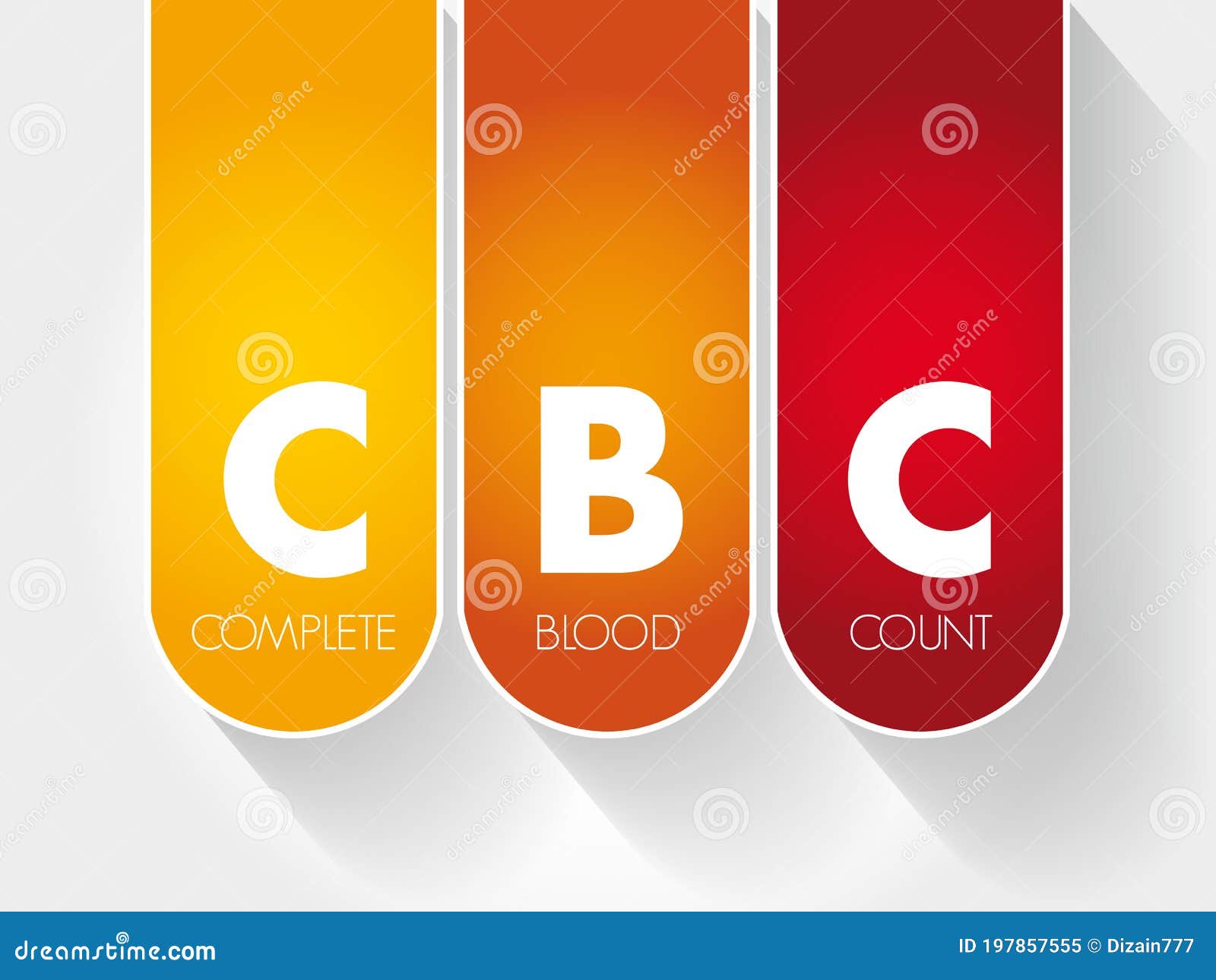 Complete Blood Count Concept Icon Cartoon Vector | CartoonDealer.com ...