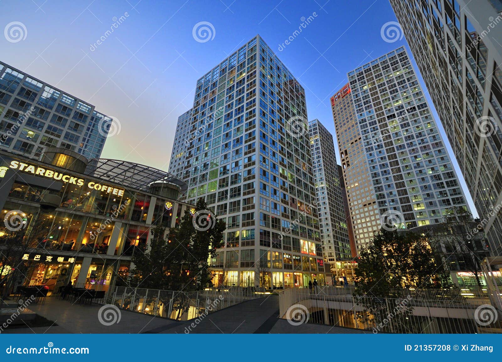 CBD-Beijing city Skyline editorial stock photo. Image of rose - 21357208
