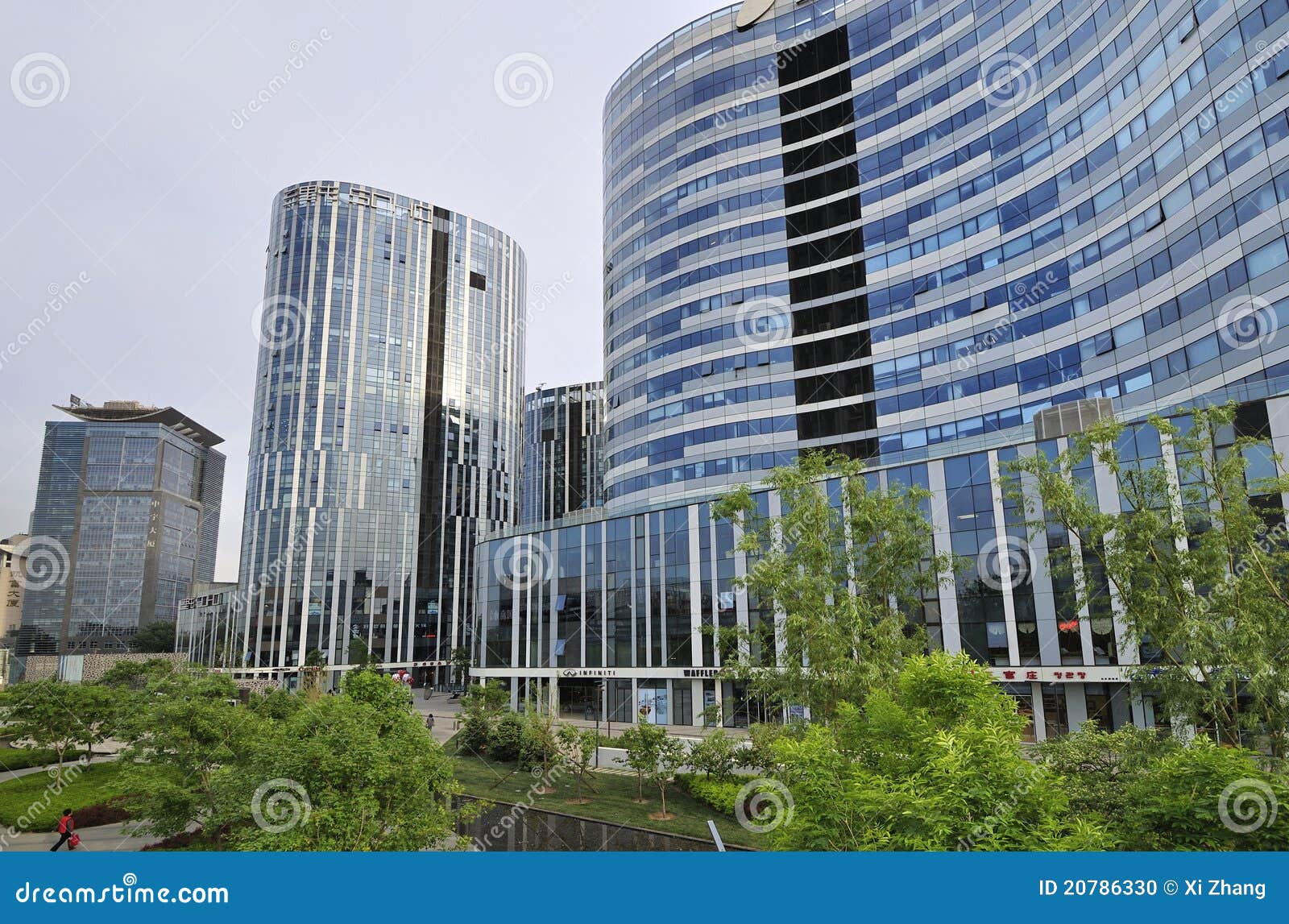 CBD-Beijing Office Building Editorial Image - Image of crazy ...
