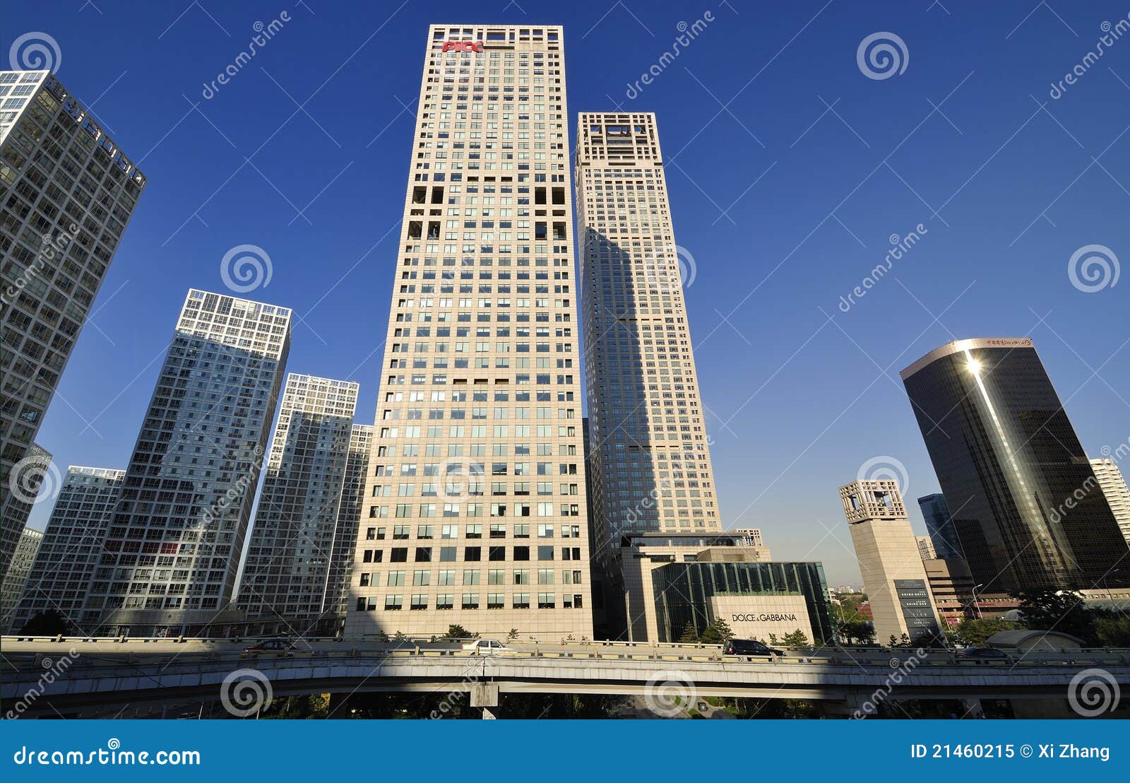The CBD Building , Beijing Skyline Editorial Image - Image of estate ...