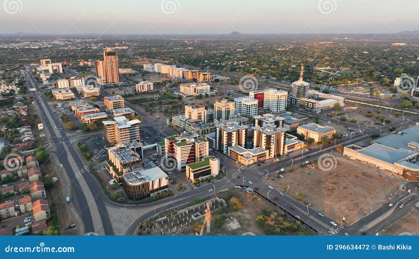 CBD, Gaborone, Botswana, Africa Editorial Photography - Image of ...