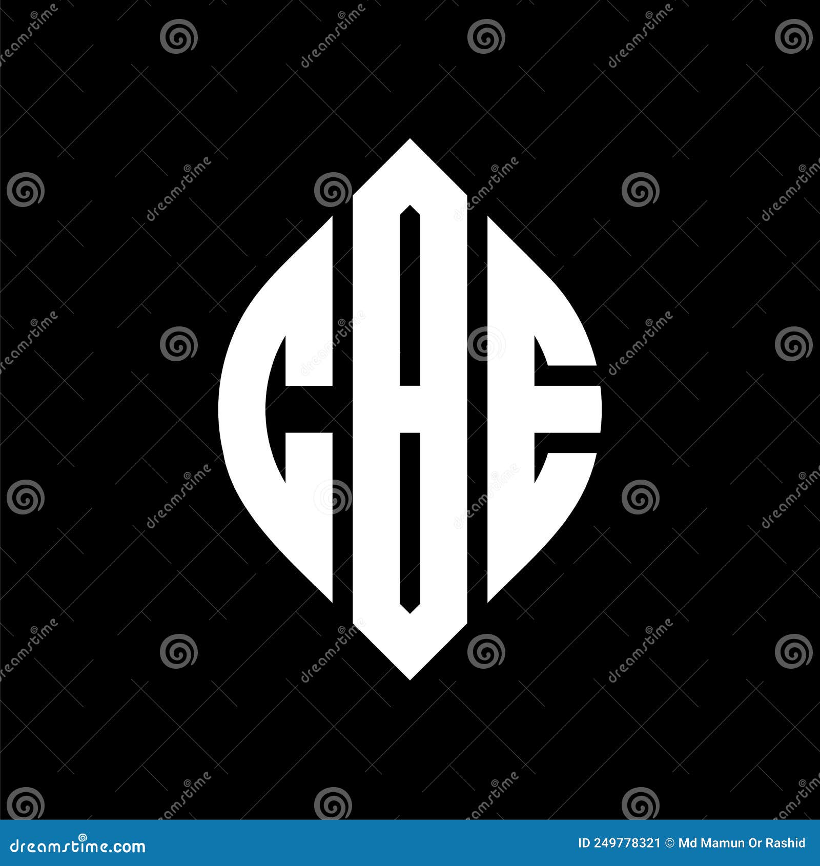 CBE Circle Letter Logo Design with Circle and Ellipse Shape. CBE ...