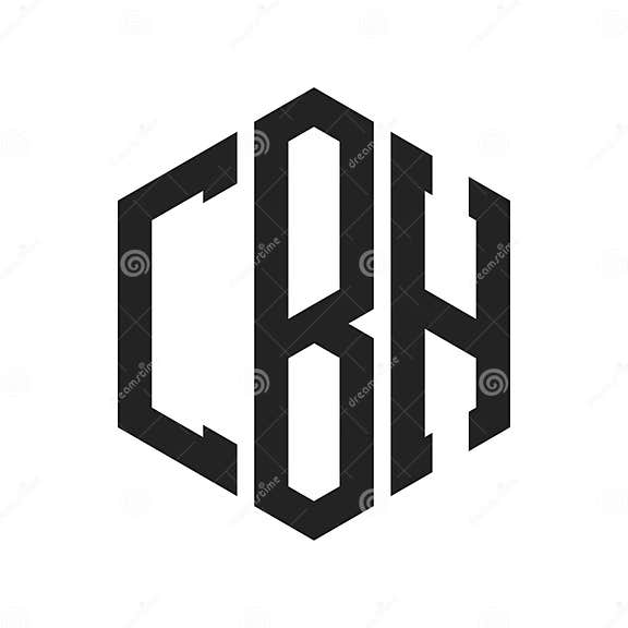 CBH Logo Design. Initial Letter CBH Monogram Logo Using Hexagon Shape ...