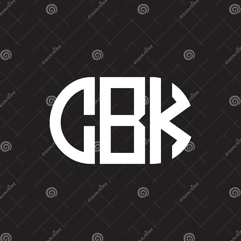 CBK Letter Logo Design on Black Background. CBK Creative Initials ...