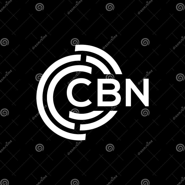 CBN Letter Logo Design on Black Background. CBN Creative Initials ...