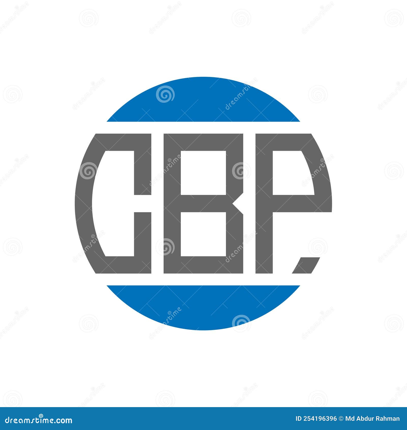CBP Letter Logo Design on White Background. CBP Creative Initials ...
