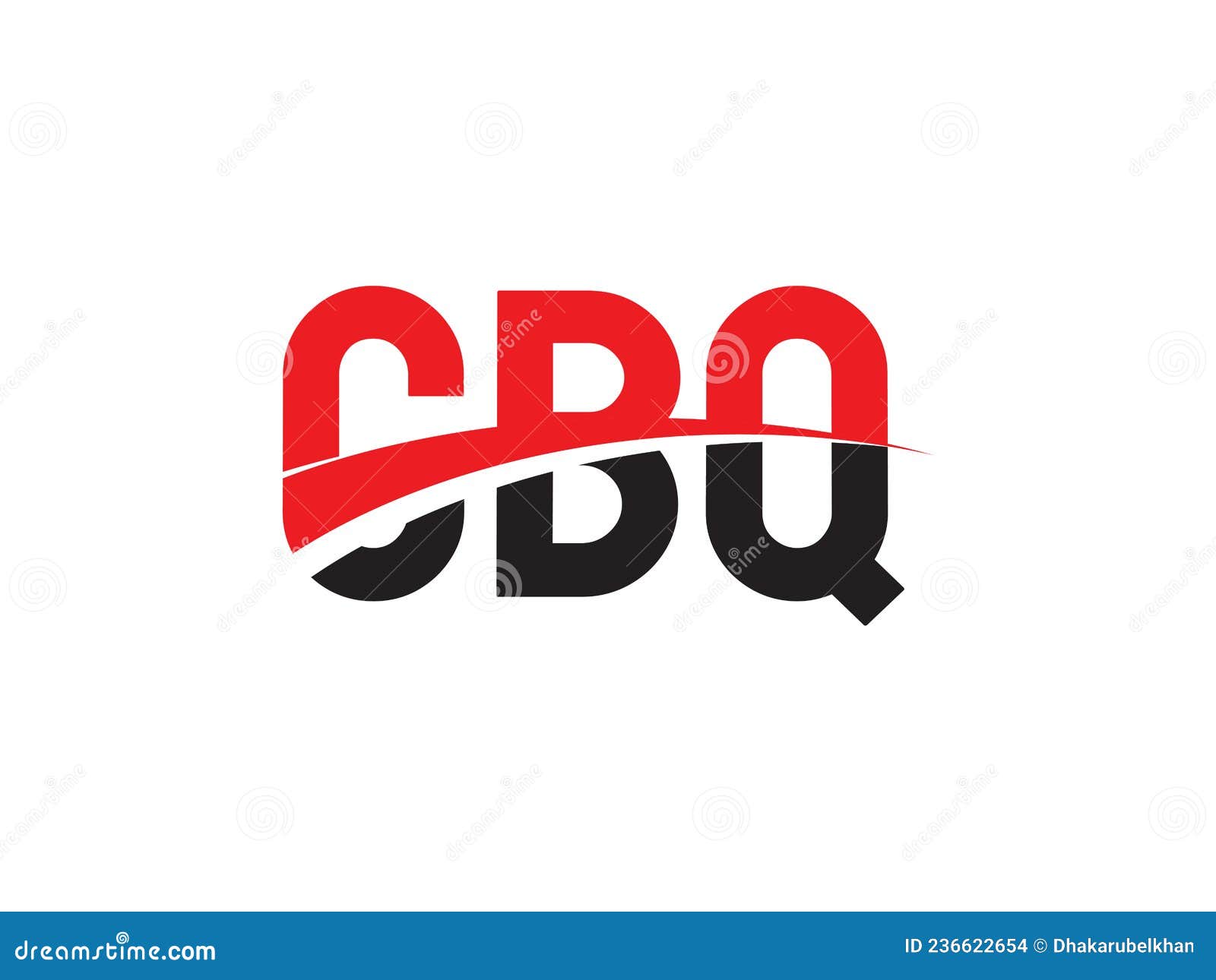 CBQ Letter Initial Logo Design Vector Illustration Stock Vector ...