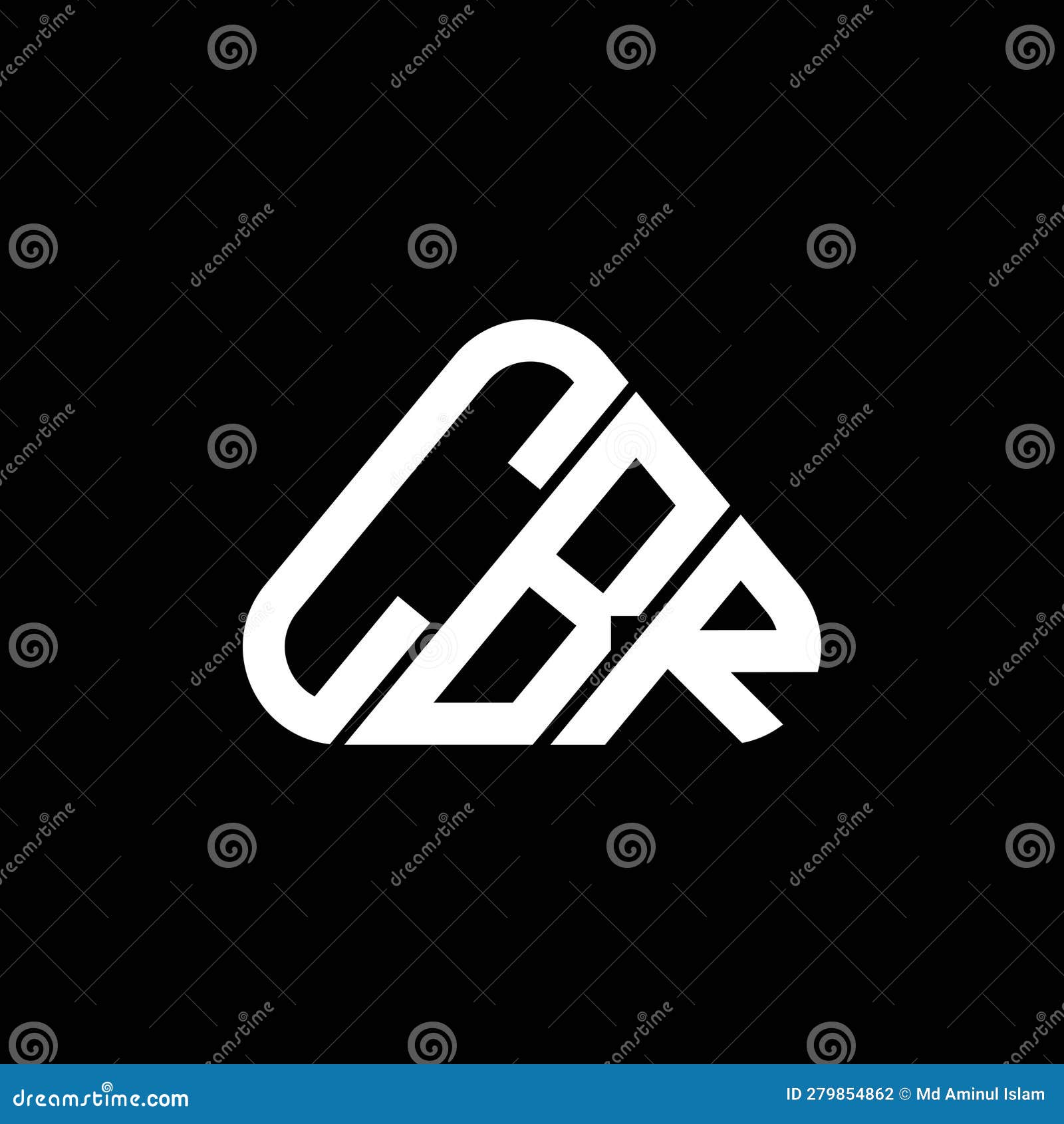 CBR Letter Logo Creative Design with Vector Graphic, CBR Simple and ...