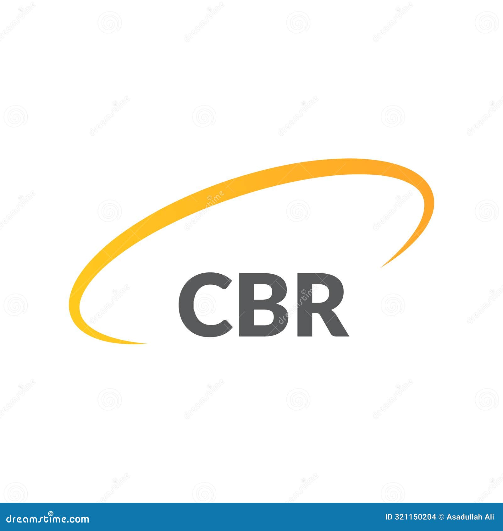 CBR Letter Logo Design On White Background. Creative Modern CBR Letter ...