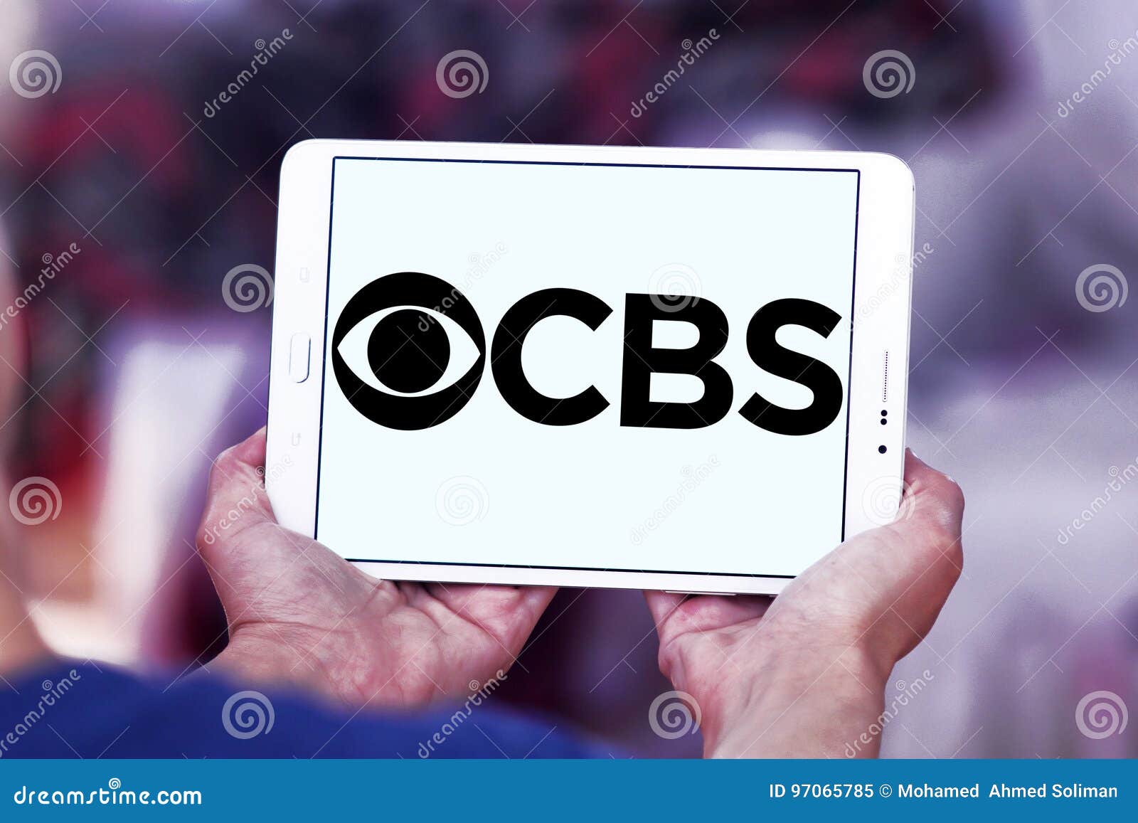 CBS Broadcasting Company Logo Editorial Image - Image of communication ...