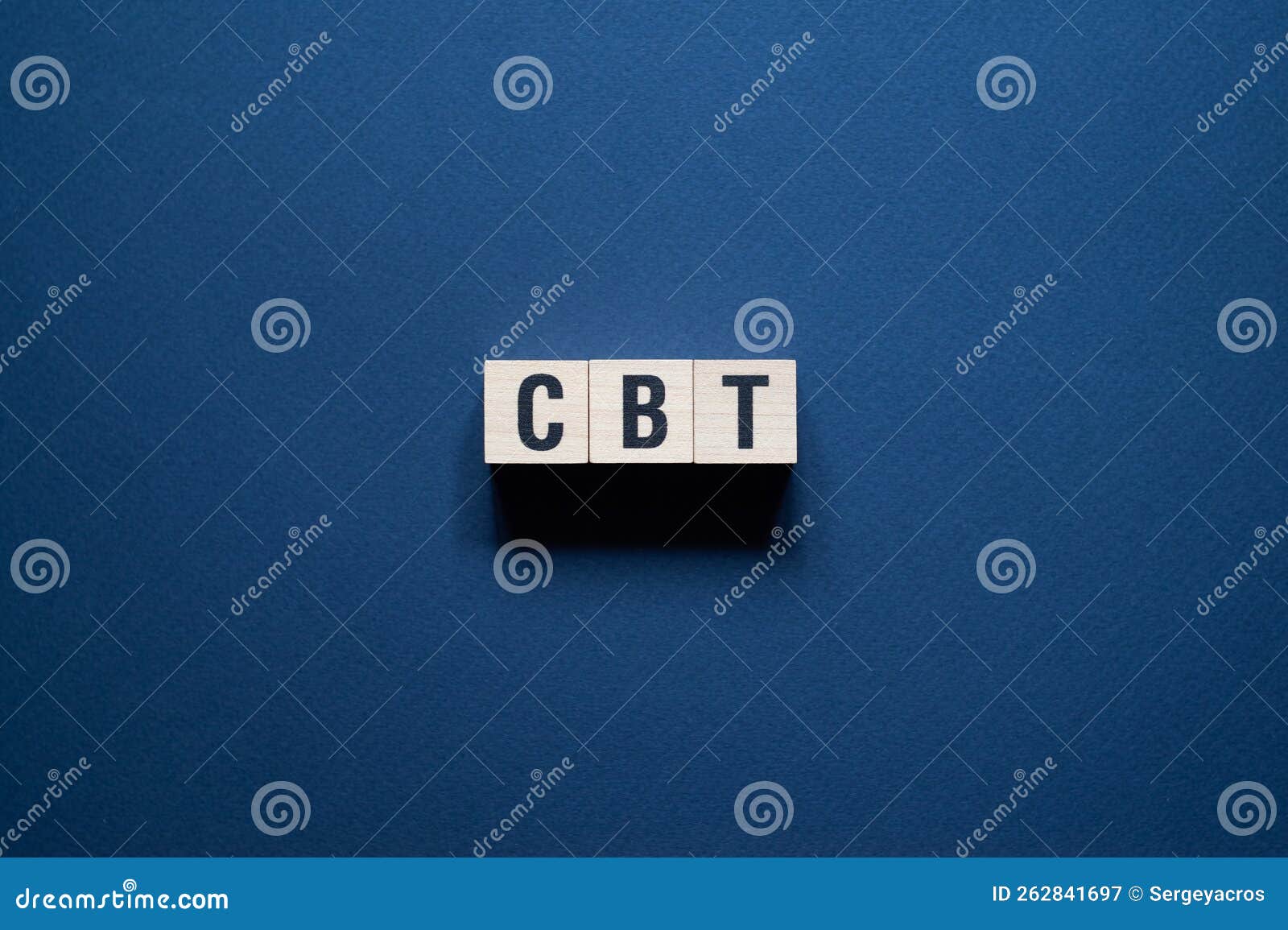 CBT - Word Concept on Cubes Stock Image - Image of message, health ...