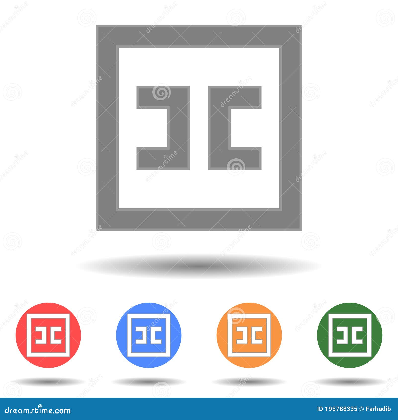 CC Creative Commons Icon Vector Logo Stock Image | CartoonDealer.com ...
