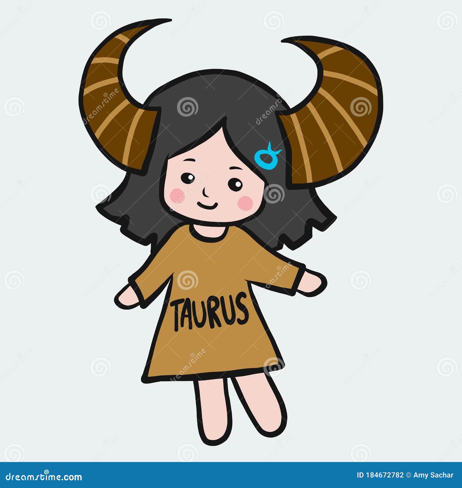 Taurus Cartoon Royalty-Free Stock Image | CartoonDealer.com #95406928
