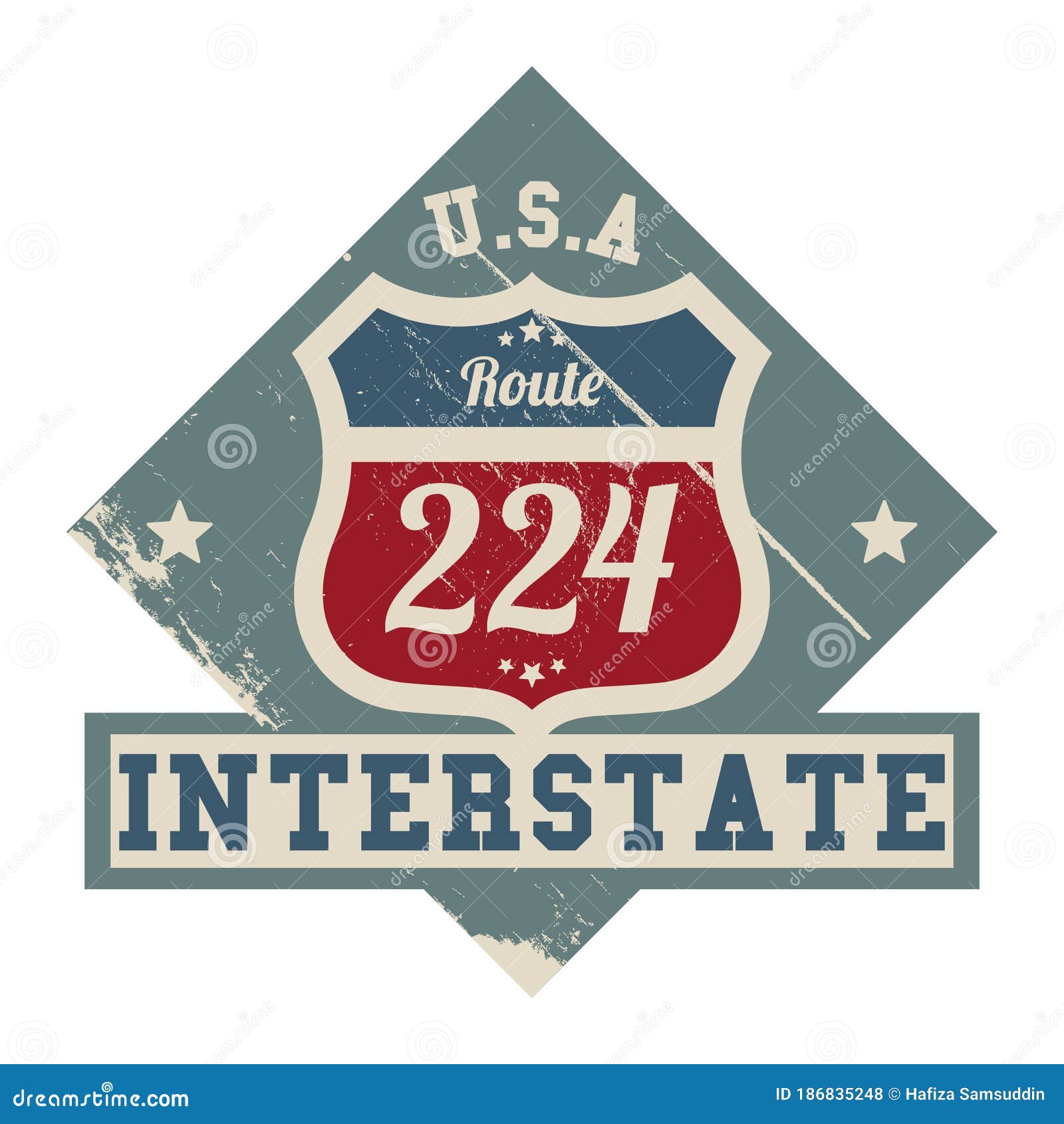 CC_IDN1353_USROAD1 stock vector. Illustration of popular - 186835248