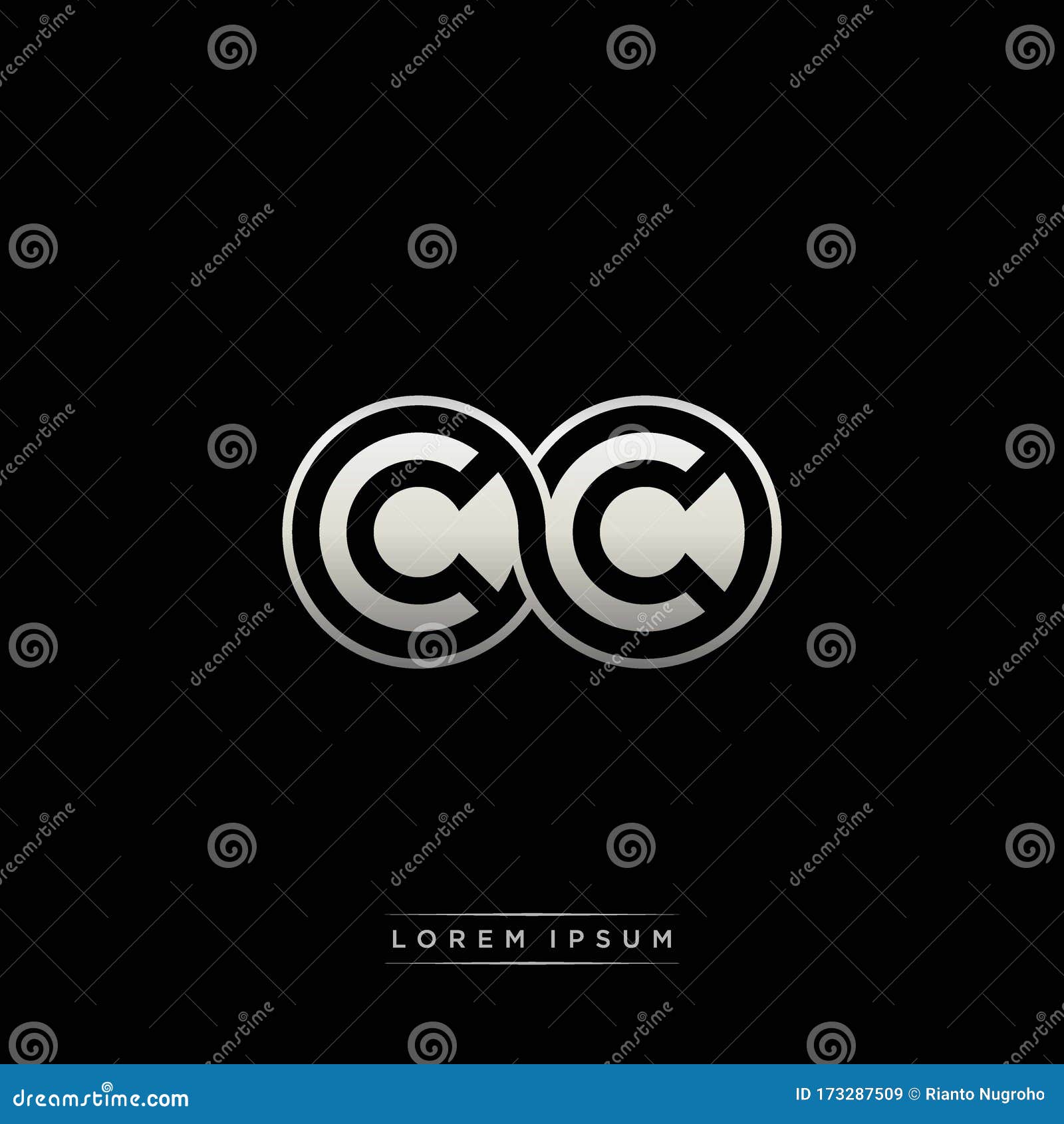 CC Initial Letter Linked Circle Capital Monogram Logo Modern Template ...
