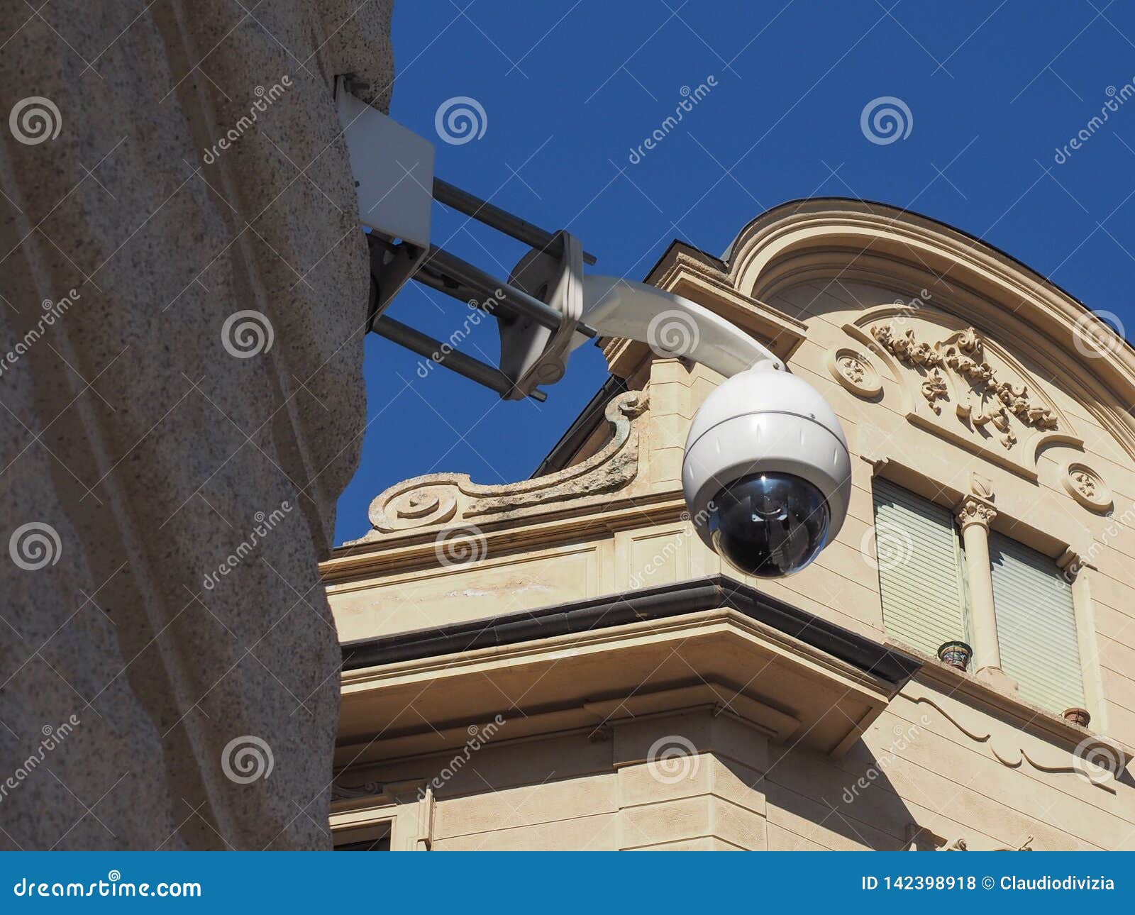 CC TV camera stock photo. Image of safety, video, webcam - 142398918