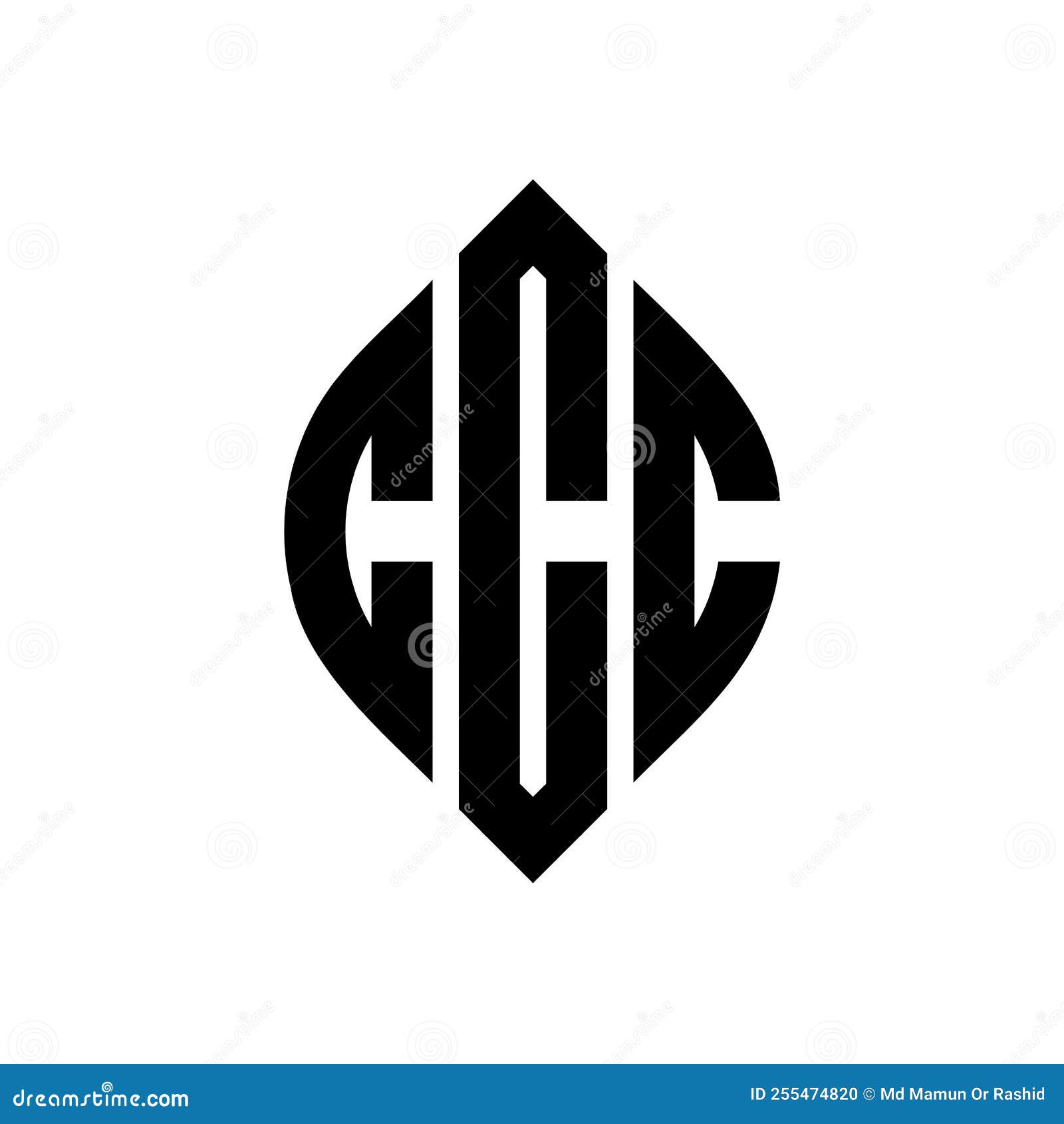 CCC Circle Letter Logo Design with Circle and Ellipse Shape. CCC ...