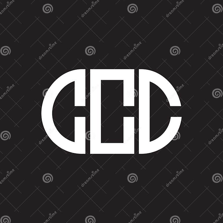 CCC Letter Logo Design on Black Background. CCC Creative Initials ...