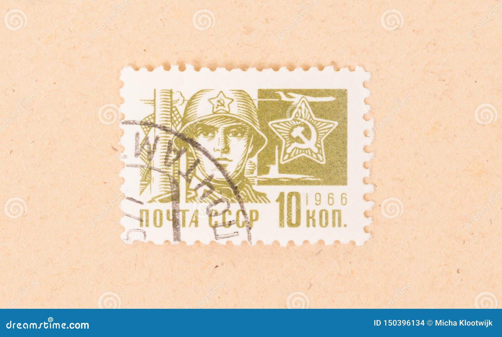 A Stamp Printed in the CCCP Shows CCCP Military, Circa 1966 Editorial ...