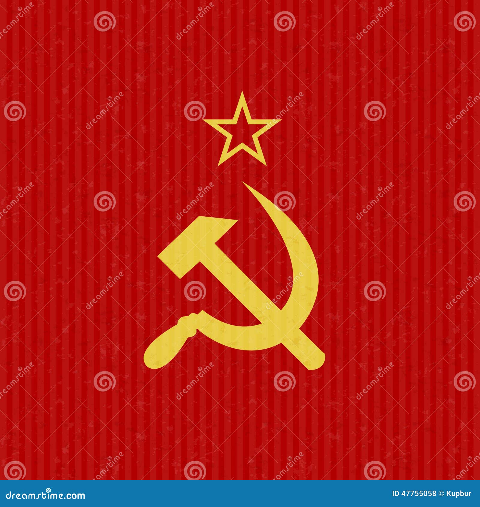 CCCP Flag Symbol Vector Illustration | CartoonDealer.com #47755058