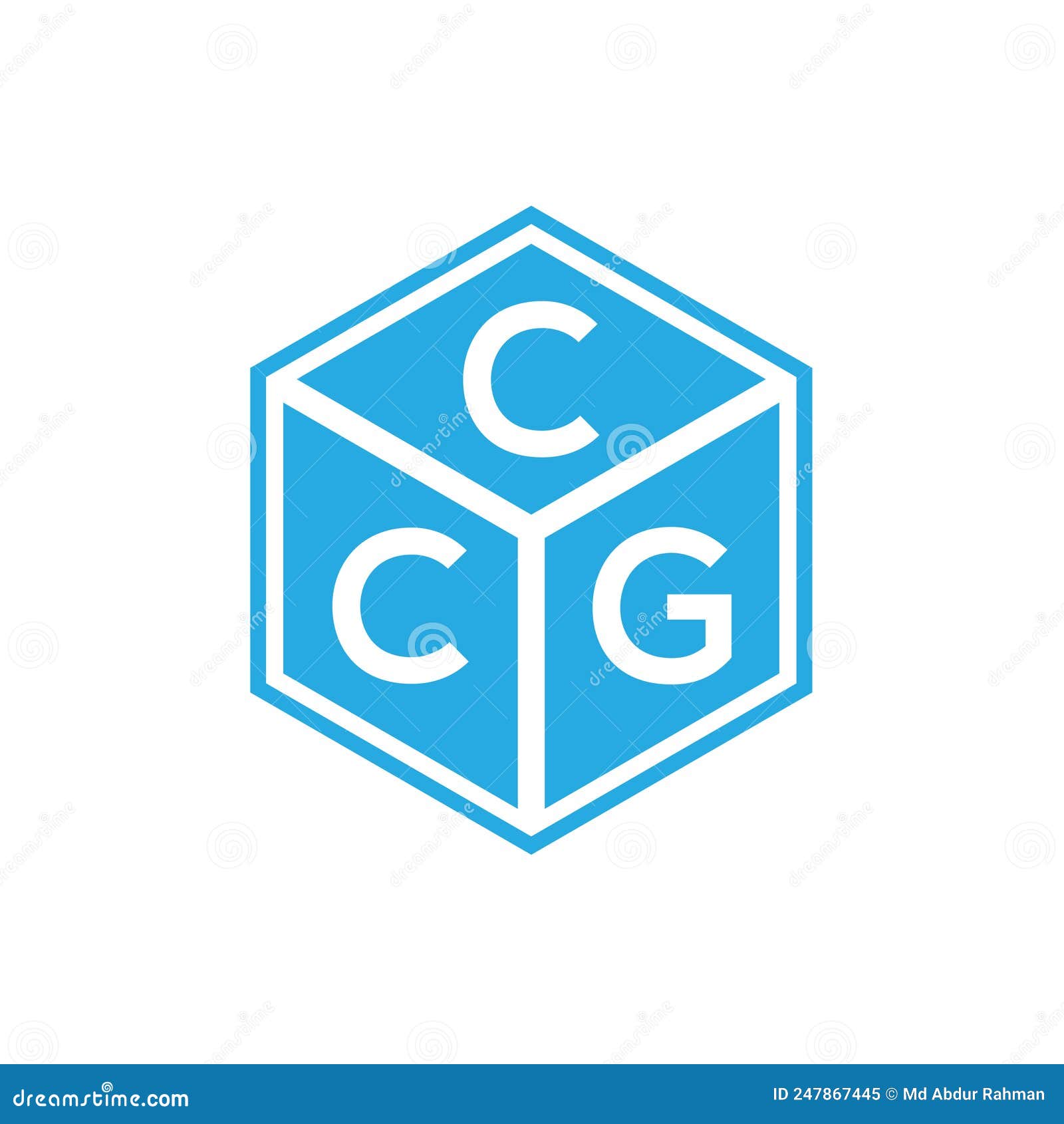 CCG Letter Logo Design on Black Background. CCG Creative Initials ...