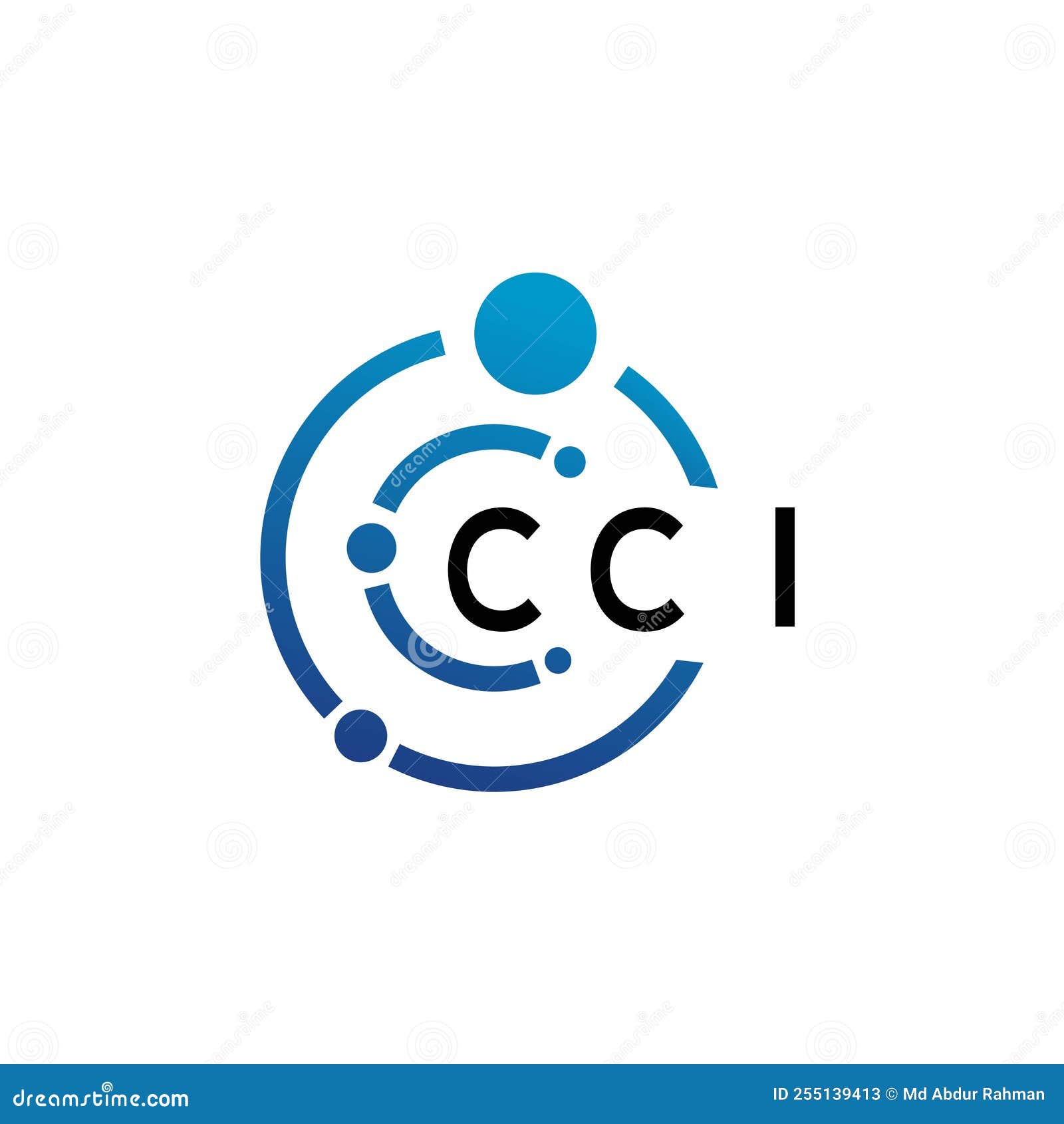 CCI Letter Logo Design On White Background. CCI Creative Initials ...
