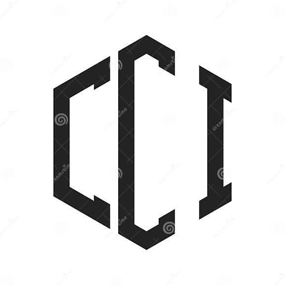 CCI Logo Design. Initial Letter CCI Monogram Logo Using Hexagon Shape ...
