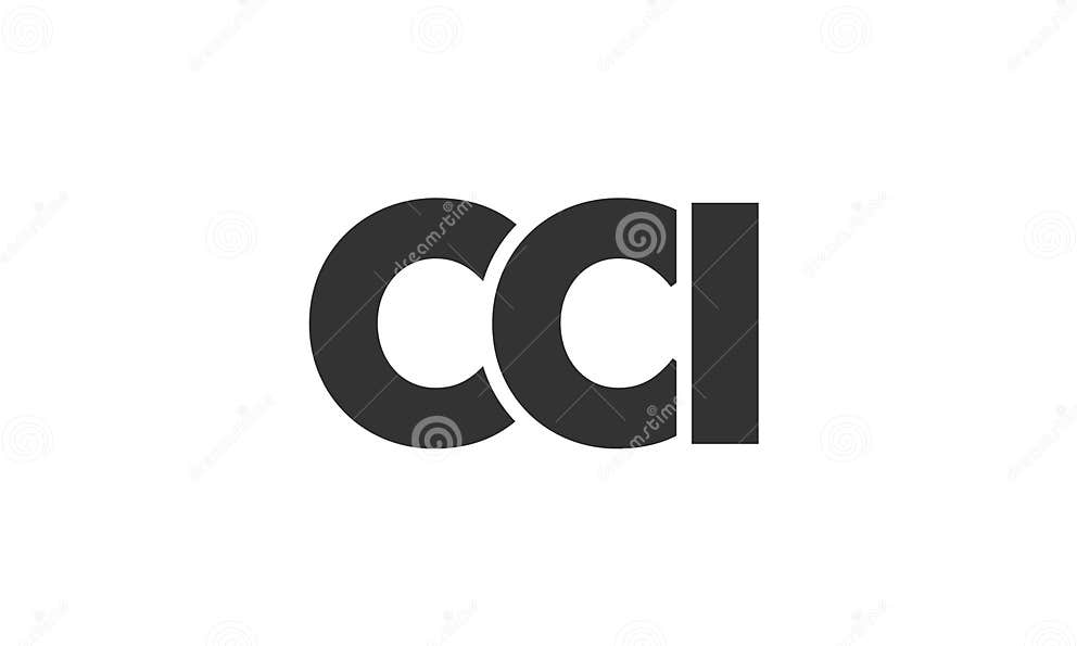 CCI Logo Design Template with Strong and Modern Bold Text. Initial ...