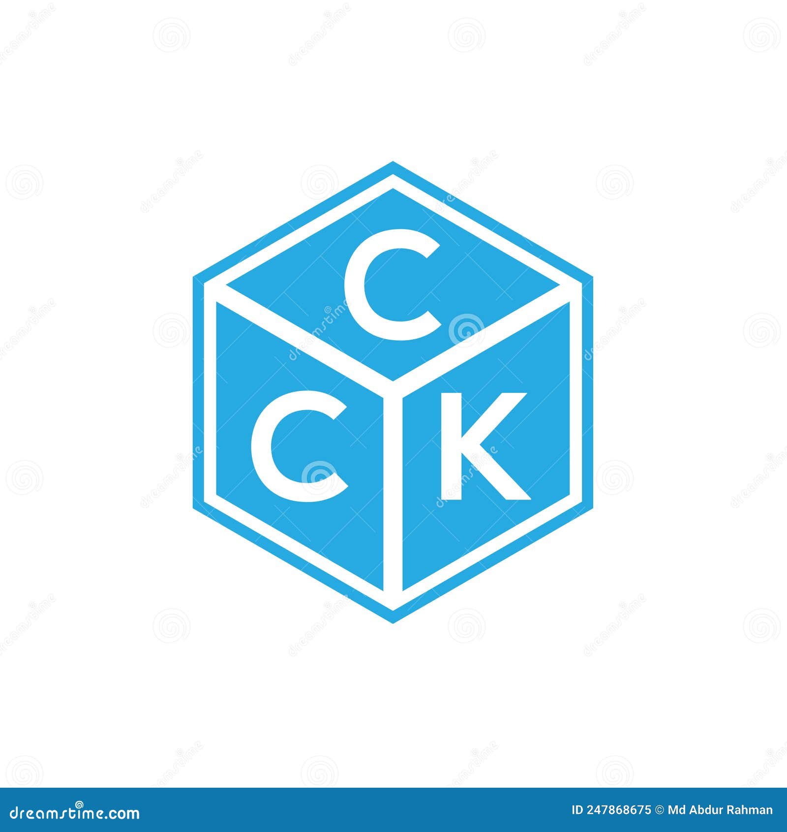 CCK Letter Logo Design on Black Background. CCK Creative Initials ...
