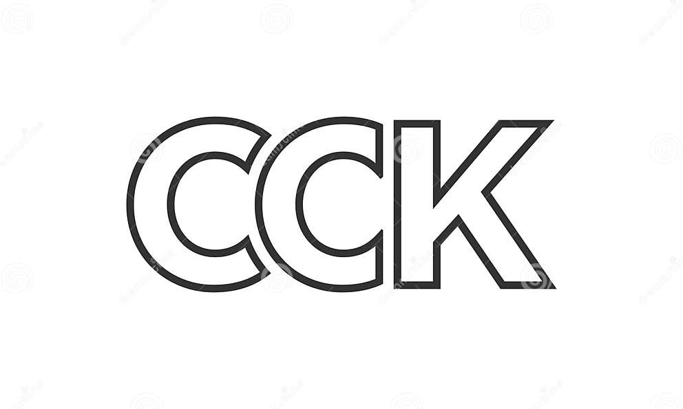CCK Logo Design Template with Strong and Modern Bold Text. Initial ...