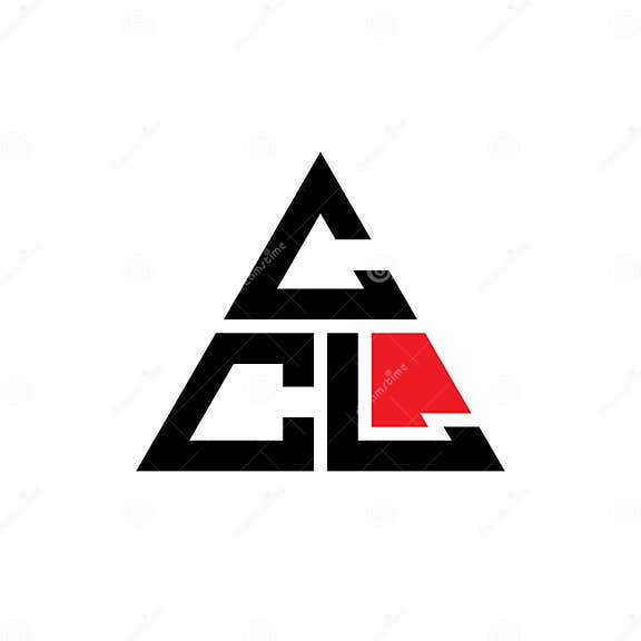 CCL Triangle Letter Logo Design with Triangle Shape. CCL Triangle Logo ...