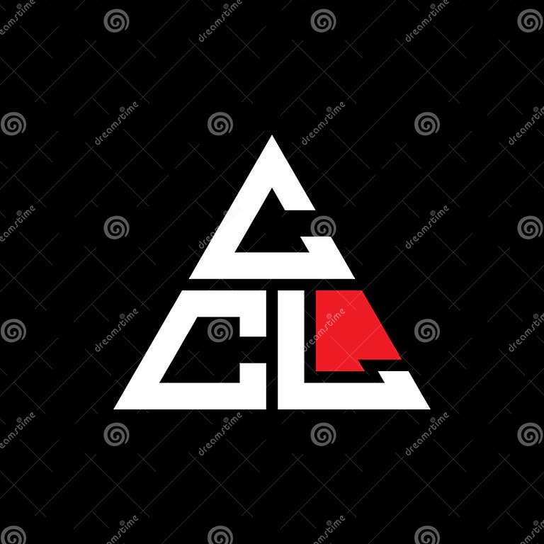 CCL Triangle Letter Logo Design with Triangle Shape. CCL Triangle Logo ...