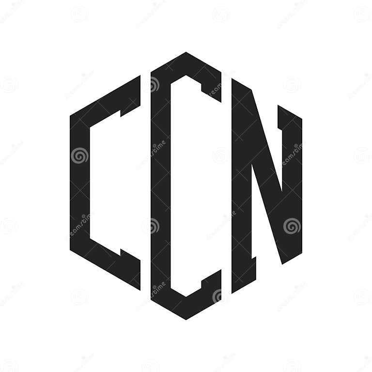 CCN Logo Design. Initial Letter CCN Monogram Logo Using Hexagon Shape ...