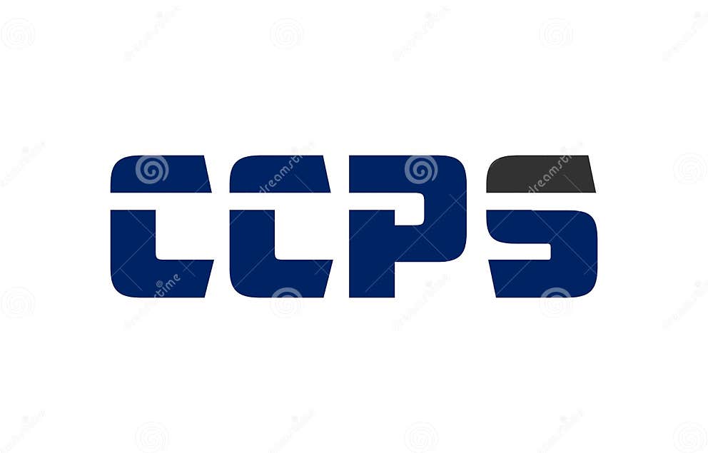 CCPS C C P S LOGO DESIGN and MONOGRAM INITIALS Stock Vector ...