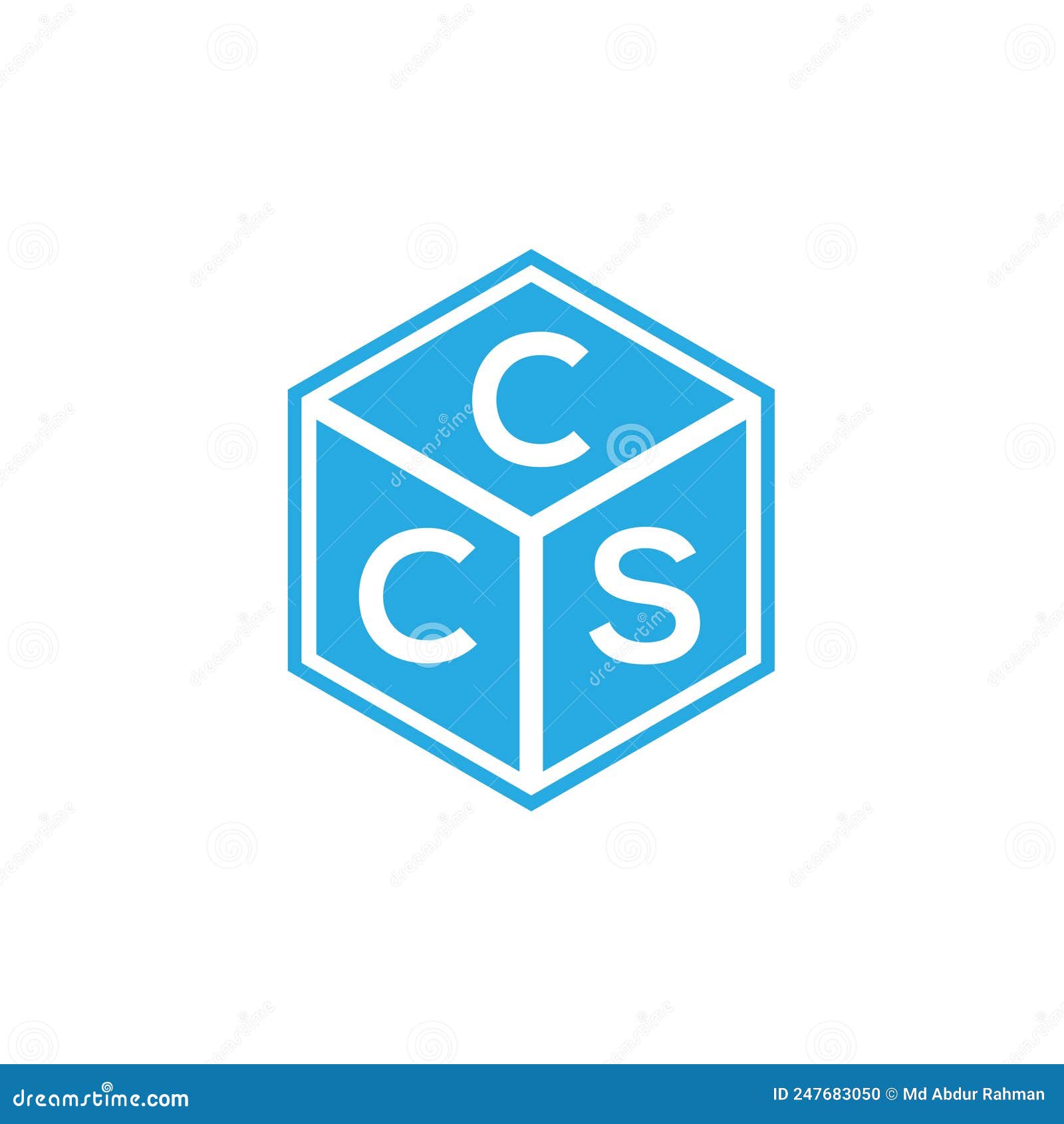 CCS Letter Logo Design on Black Background. CCS Creative Initials ...
