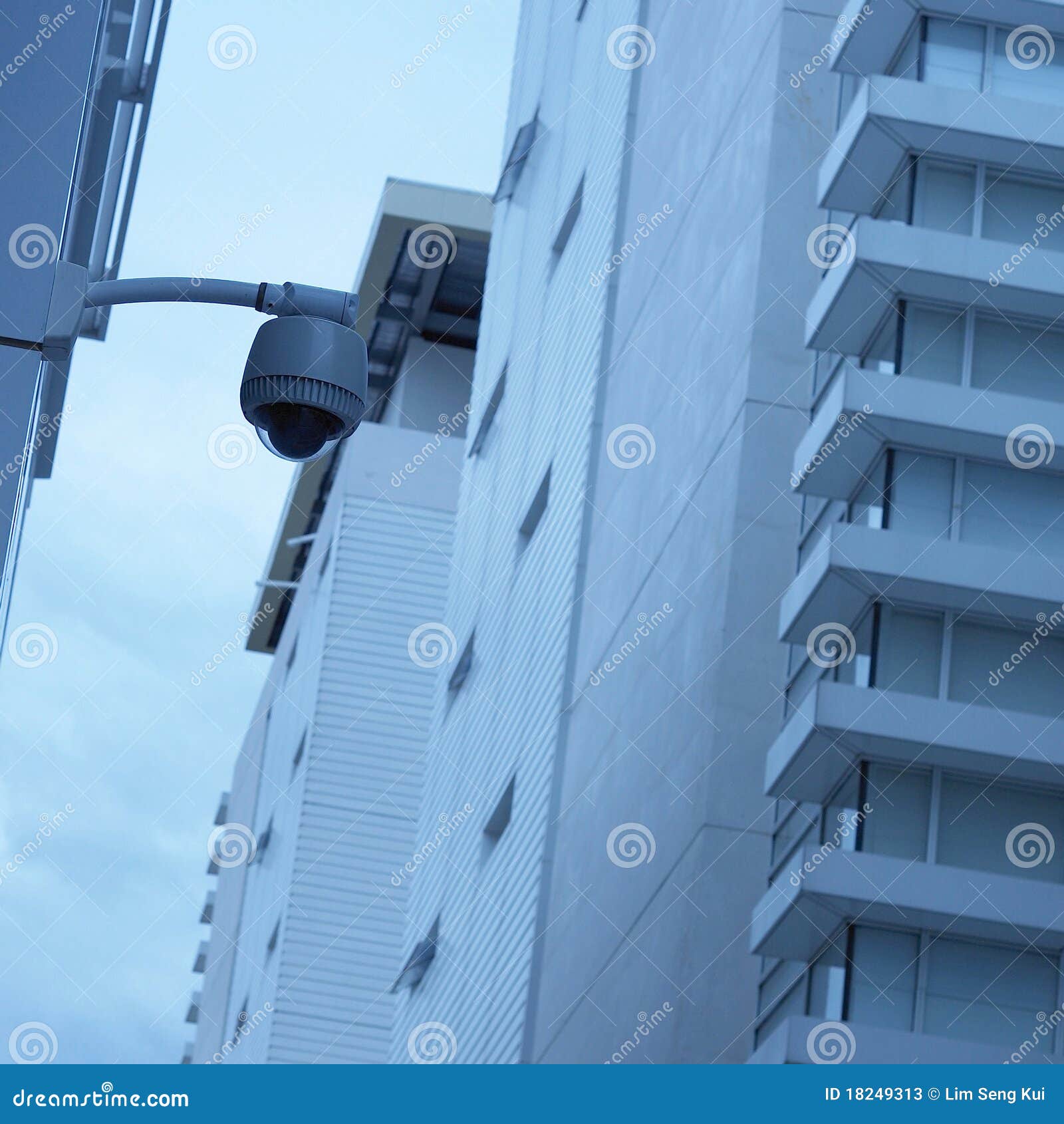 Cctv stock image. Image of aluminium, guard, protection - 18249313