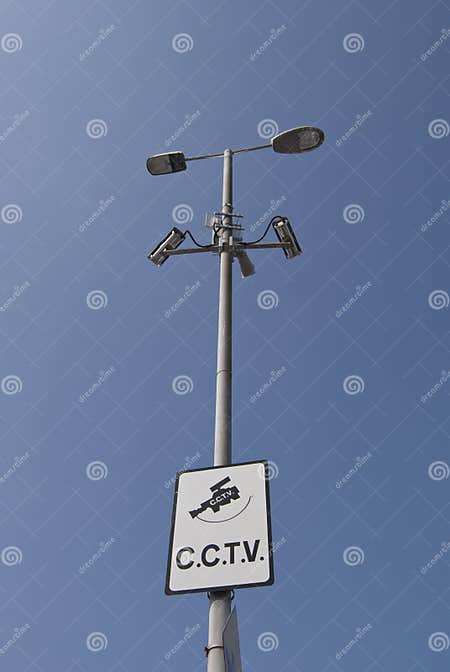 CCTV stock image. Image of directions, safety, electronic - 19695275