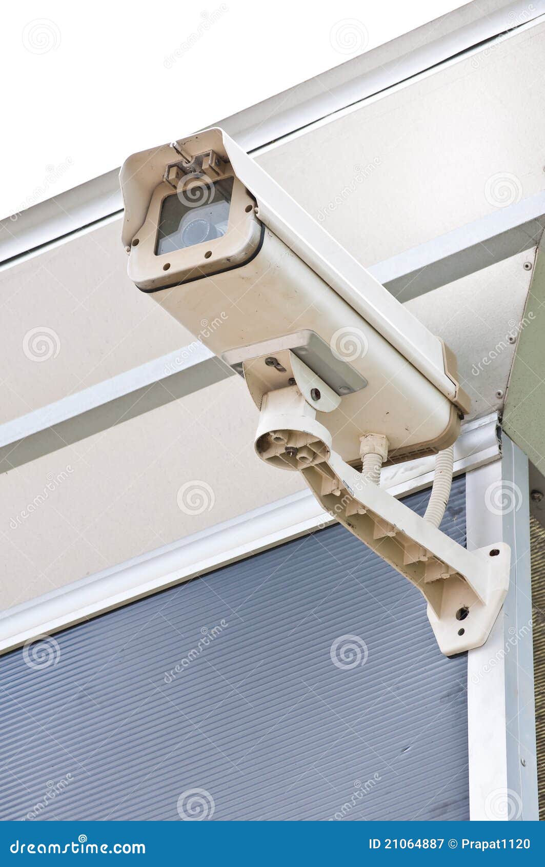 CCTV on stock image. Image of instrument, protection - 21064887