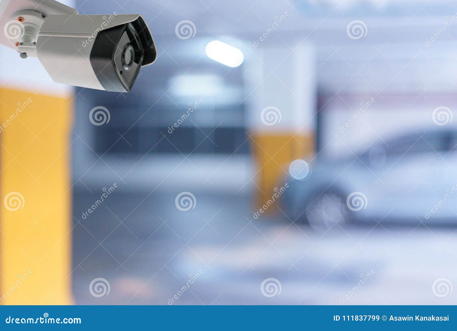 CCTV camera Blur image car stock image. Image of background - 111837799