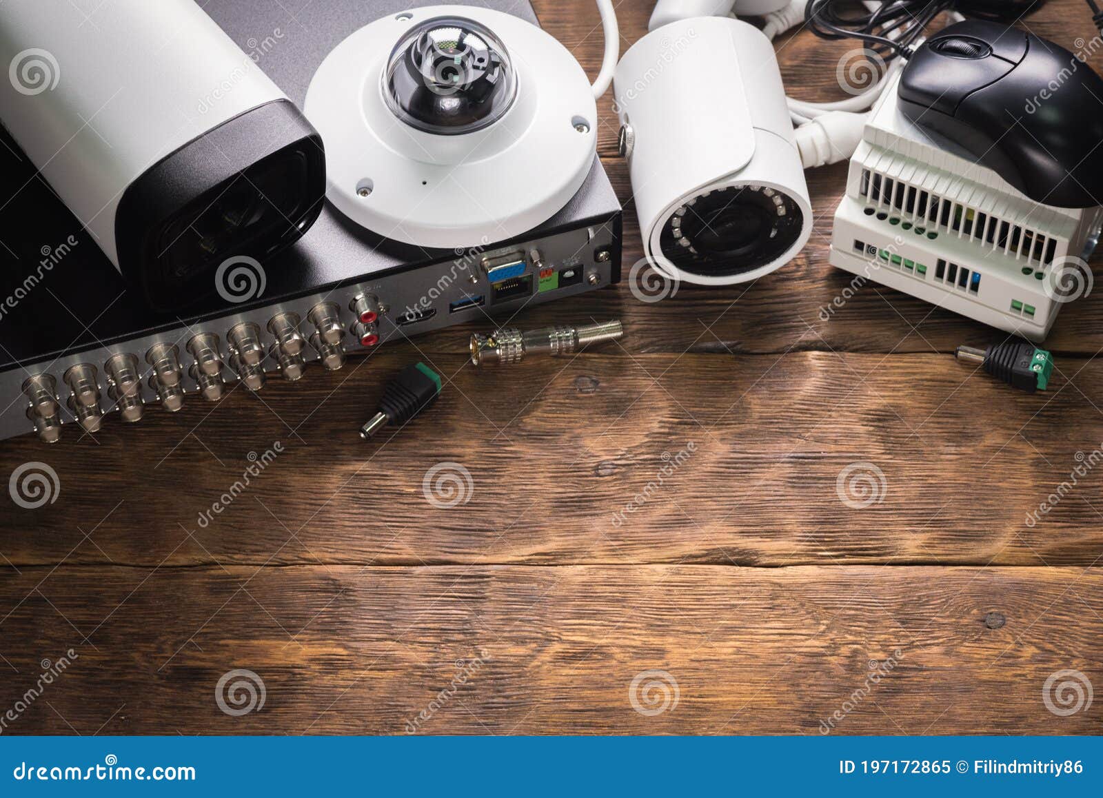 CCTV camera stock image. Image of industry, system, gear - 197172865