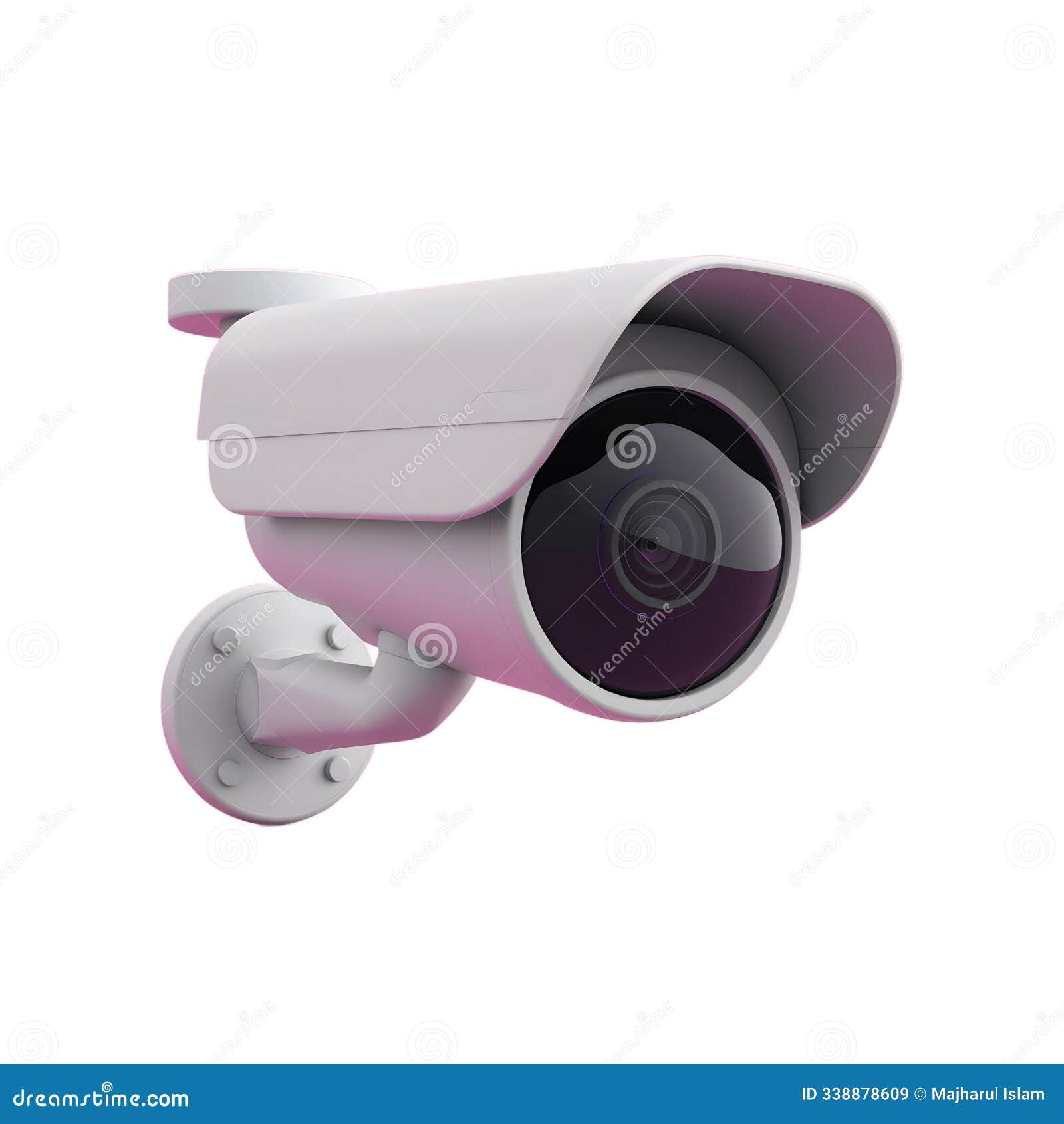 Cctv Camera Icon 3d Render Illustration with Ultra Layer Stock Image ...