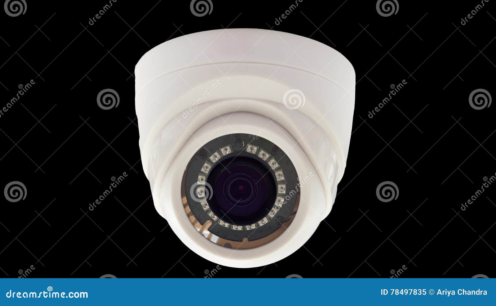 CCTV Camera stock image. Image of white, cmos, infrared - 78497835